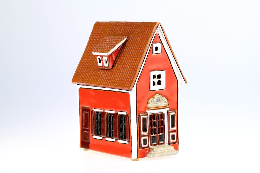 Small Ceramic Houses, Village House, Handmade Miniature House Decor ...