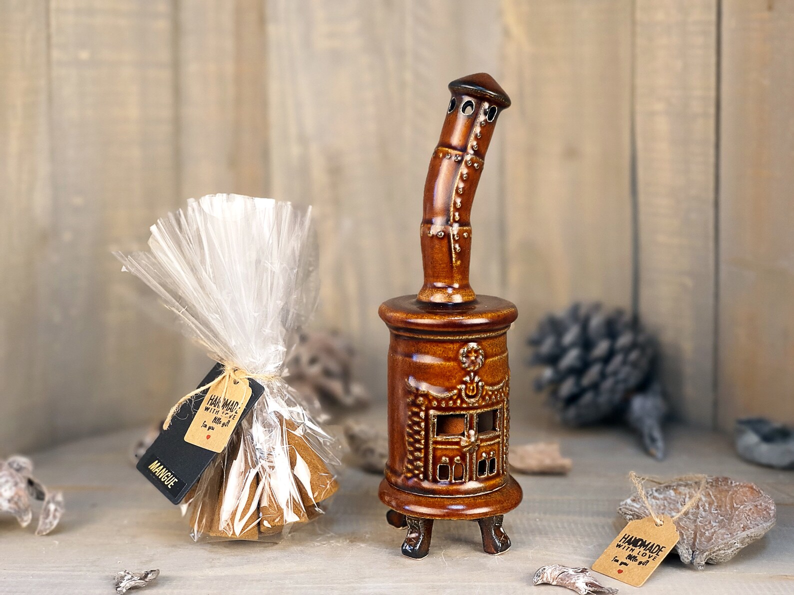 Ceramic Handmade Incense Holder Art Home Decoration Small Stove Incense ...