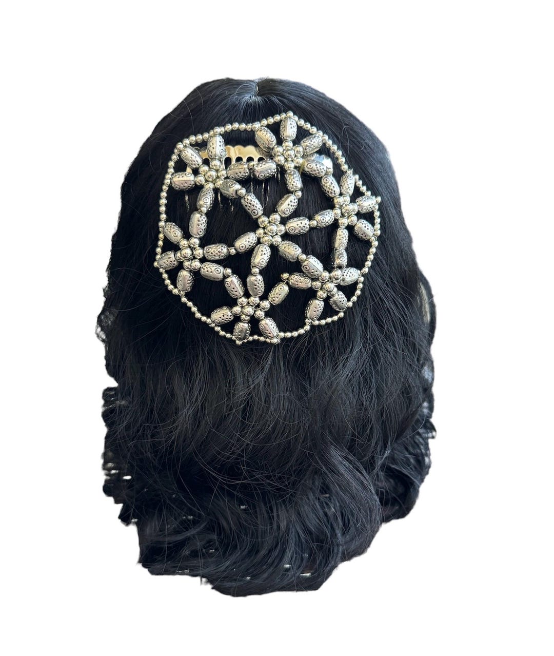 Women Kippah Fully Beaded Judaica Gift Kippah Kippot Yarmulke With Comb ...
