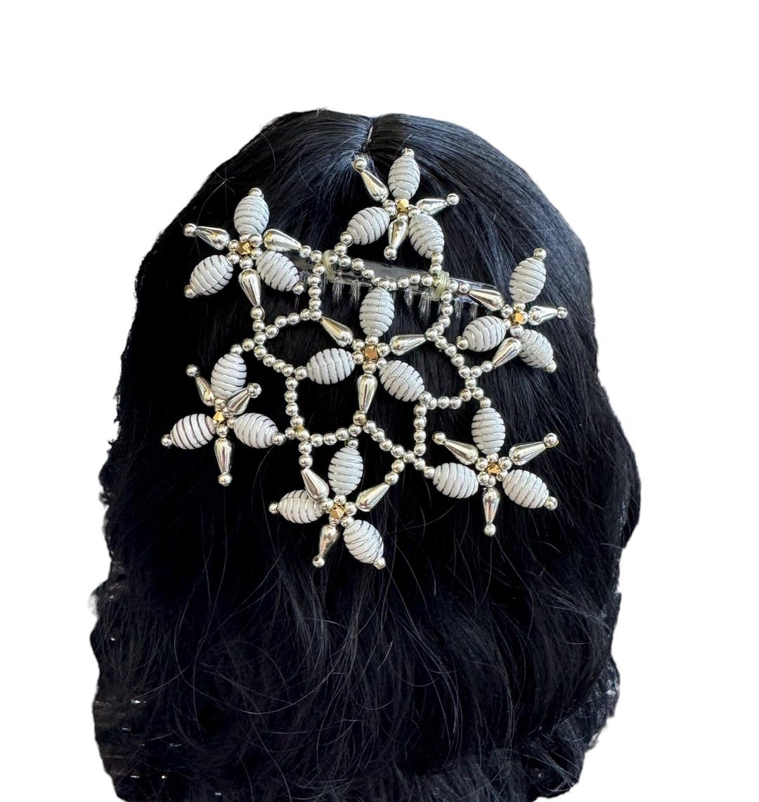Women Kippah Handmade Beaded Yarmulke Judaica Head Covering - Etsy