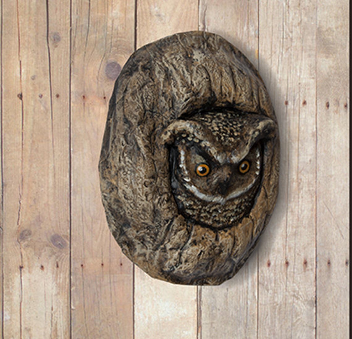 Wall Hanging. Paper Mache Owl | Etsy