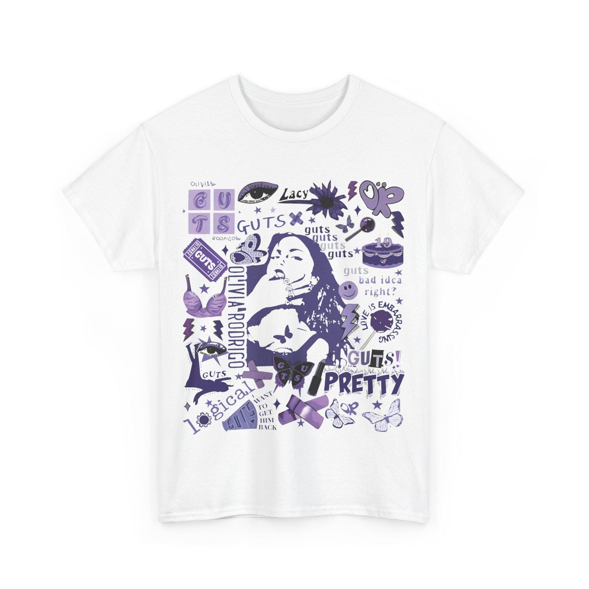 Olivia Rodrigo Guts Shirt, Olivia Rodrigo Guts Merch, Guts Tour 2024 ...