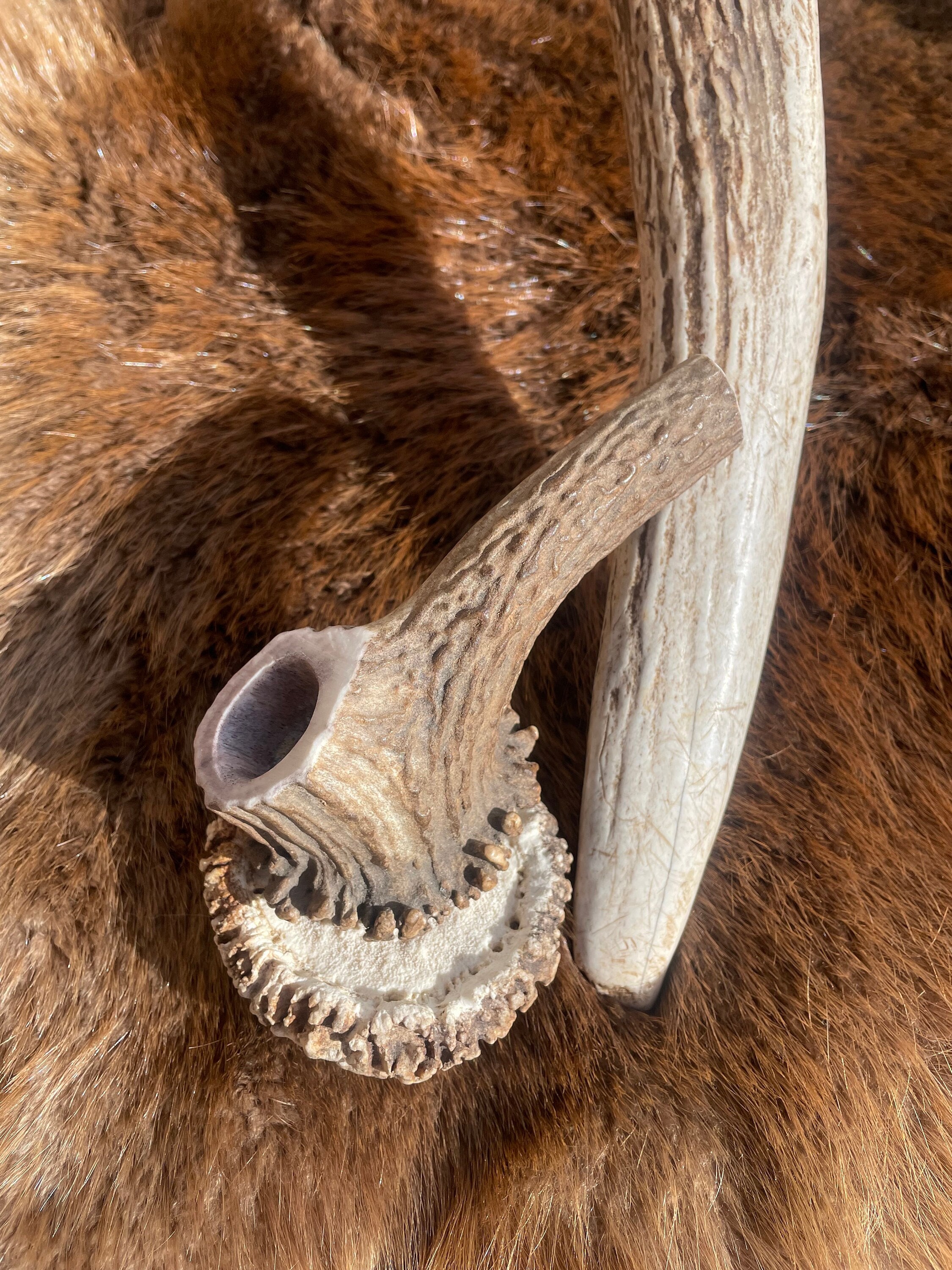 Elk Antler Pipe - Etsy