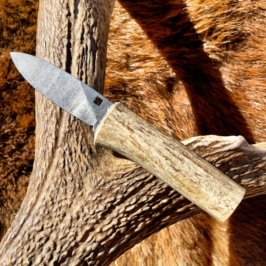 Elk Antler Knife! - Etsy