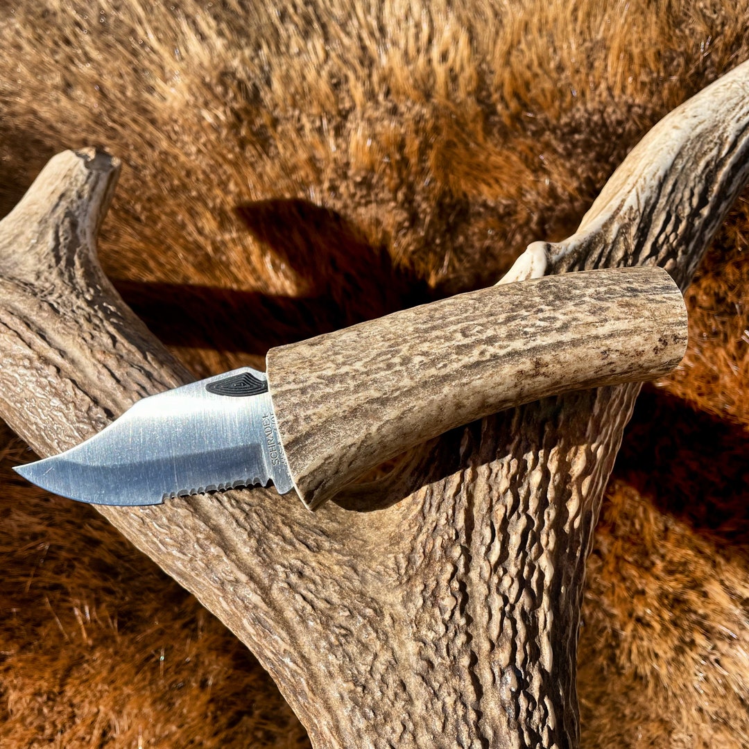 Elk Antler Knife - Etsy
