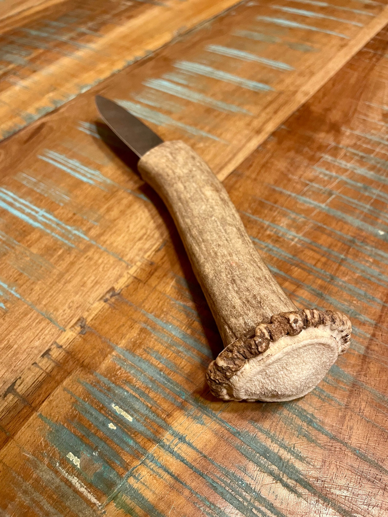 Elk Antler Knife - Etsy