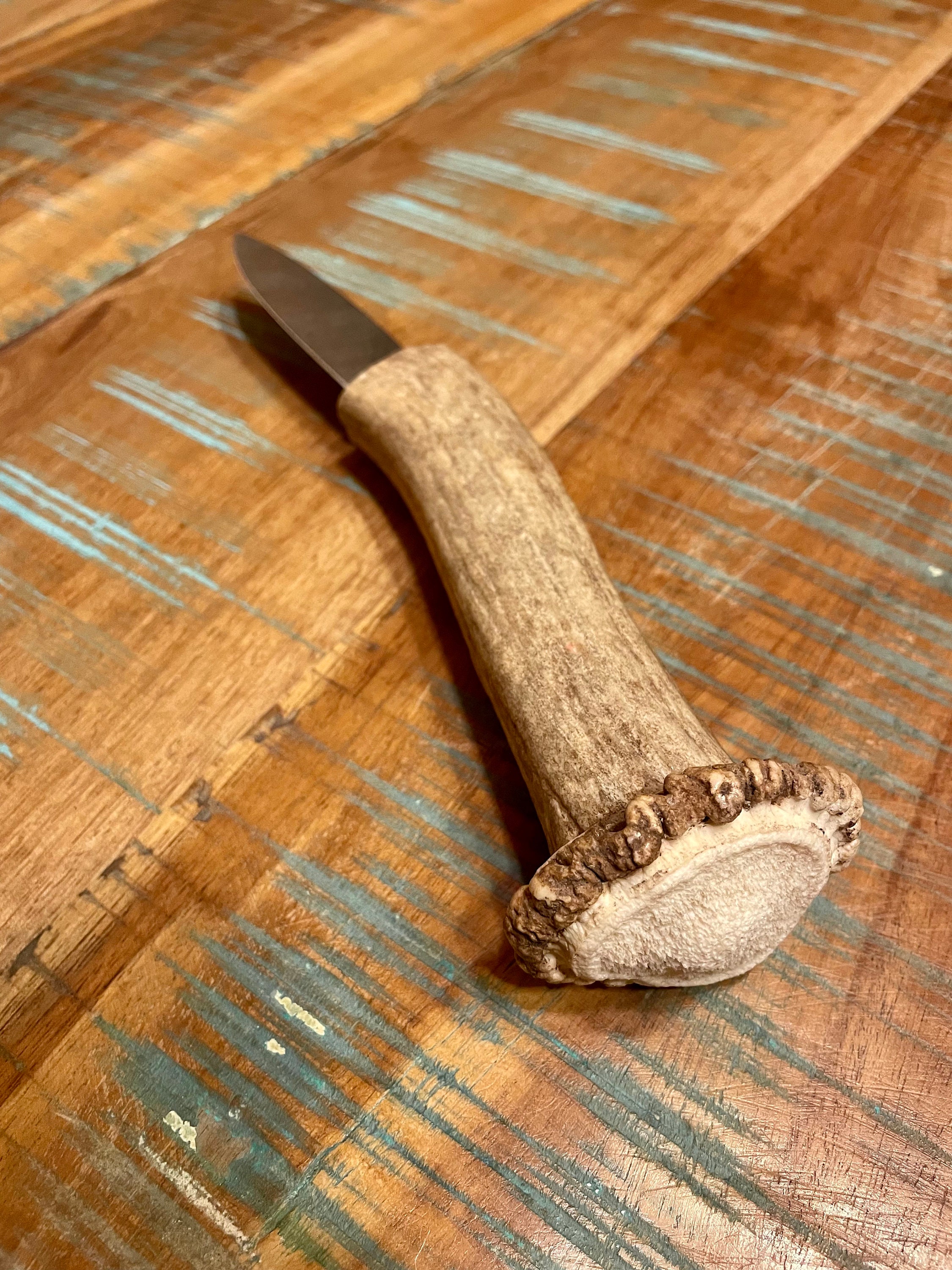 Elk Antler Knife - Etsy