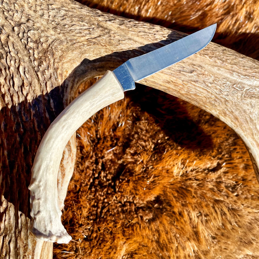 Deer Antler Knife - Etsy