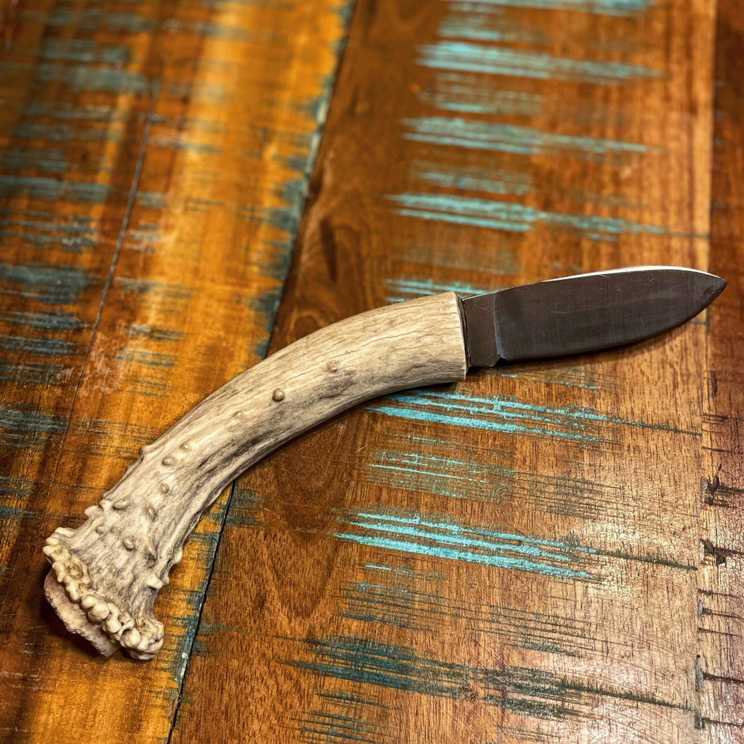 Deer Antler Knife - Etsy
