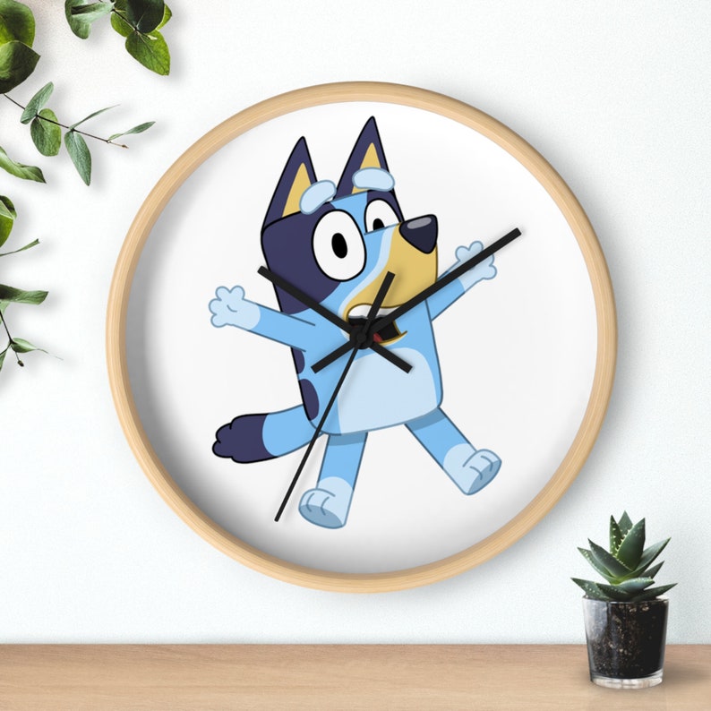 Bluey Wall Clock - Etsy