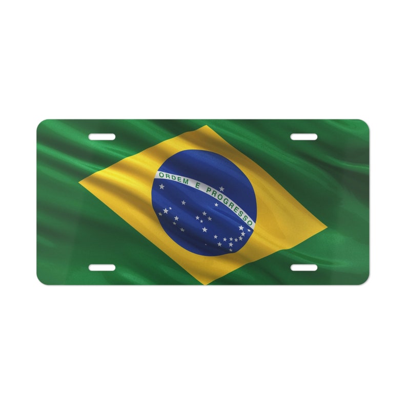 Brazil Vanity Plate - Etsy