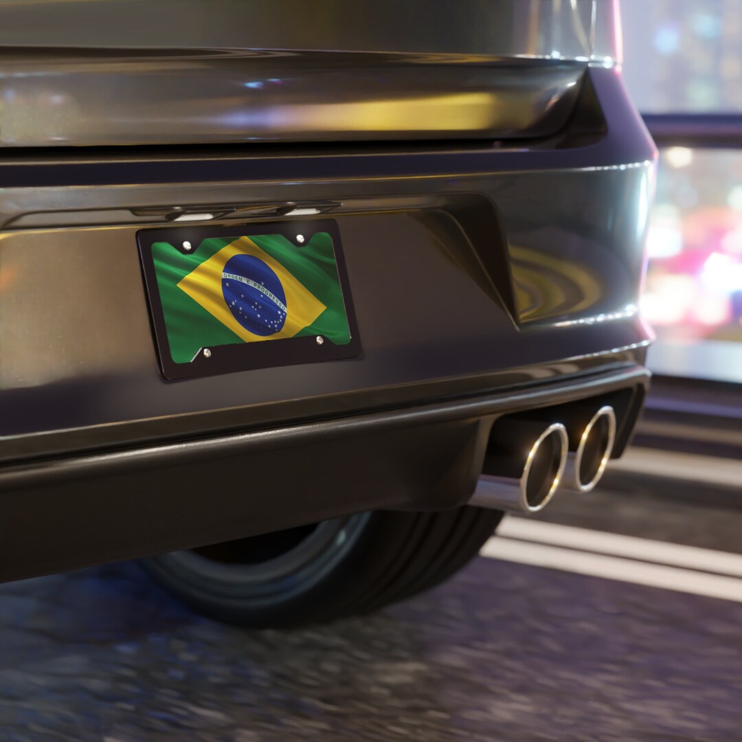 Brazil Vanity Plate - Etsy