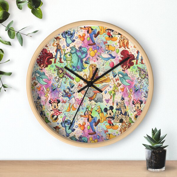 Pixar Wall Clock - Etsy