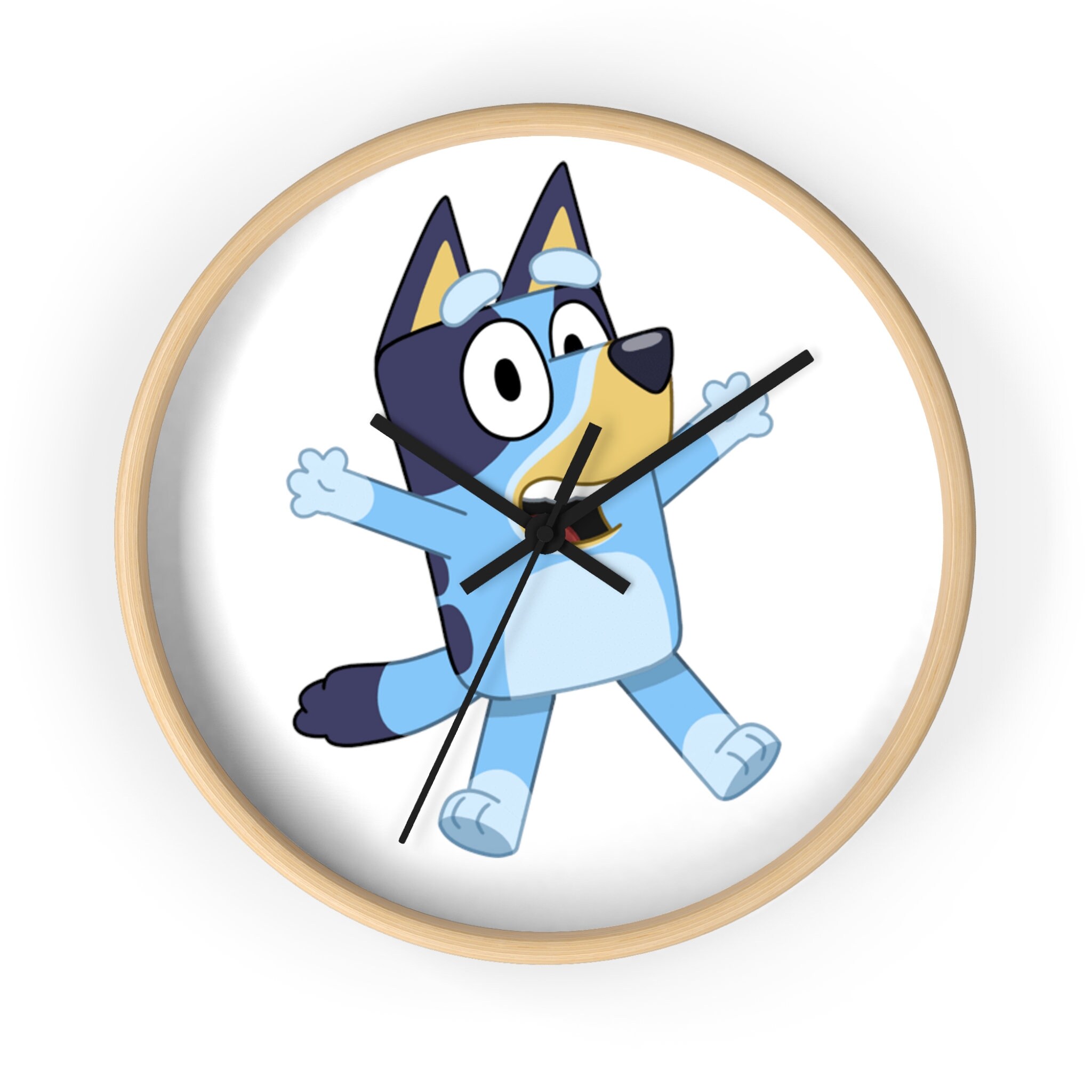 Bluey Wall Clock - Etsy