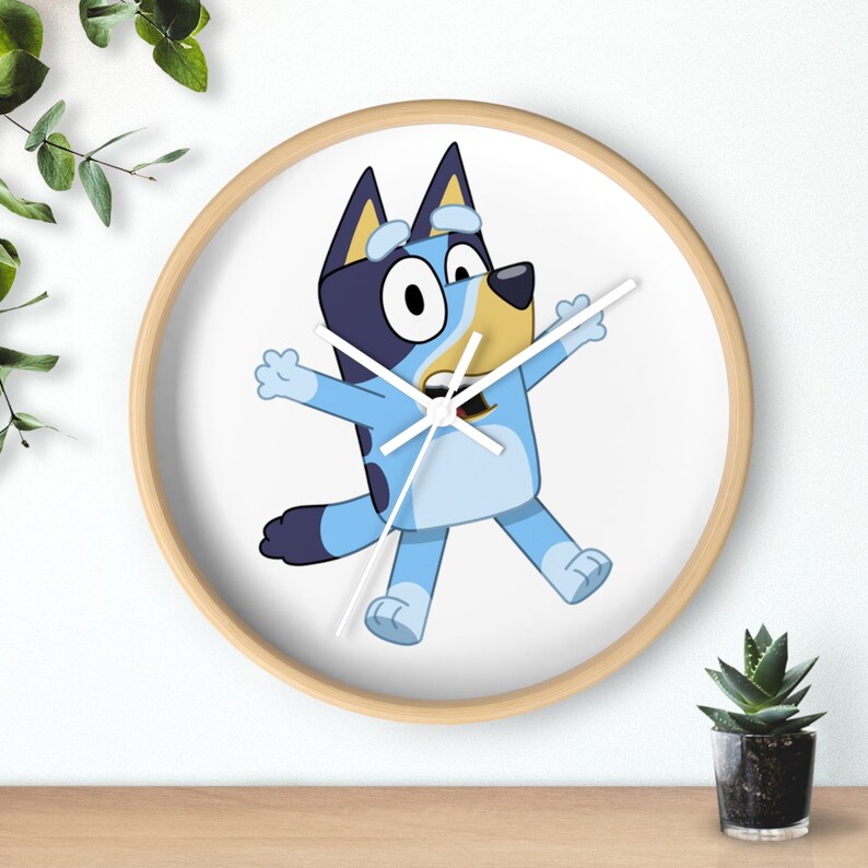 Bluey Wall Clock - Etsy