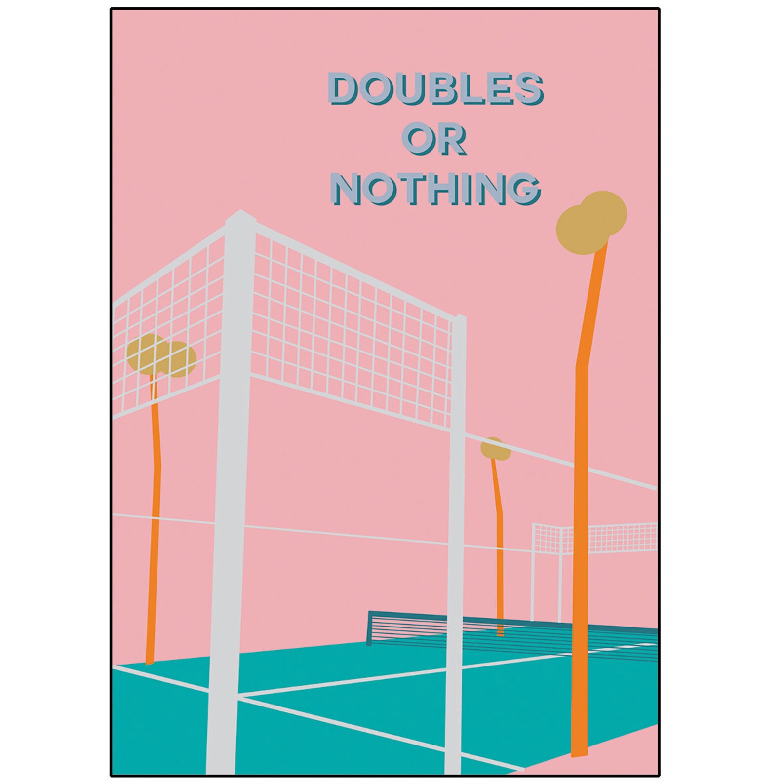 Padel Tennis Vinyl Sticker, Court, Ball, Bat, Racket Gift - Etsy