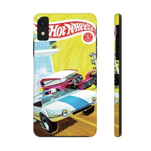 Vintage Hot Wheels Poster Phone Case - Etsy
