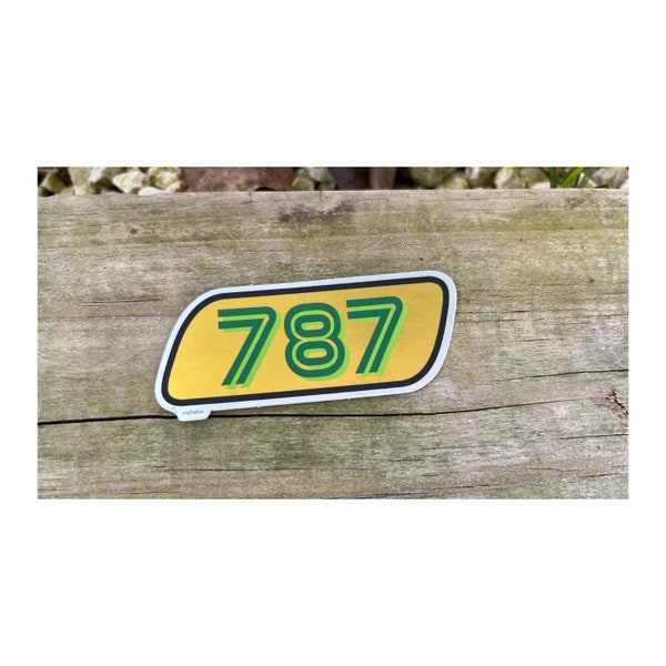 787 Area Code 787 - Etsy Australia