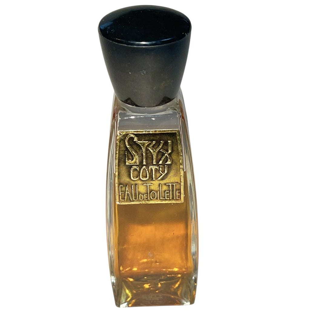 Vintage Coty STYX Eau De Toilette 2 Oz Splash Perfume - Etsy