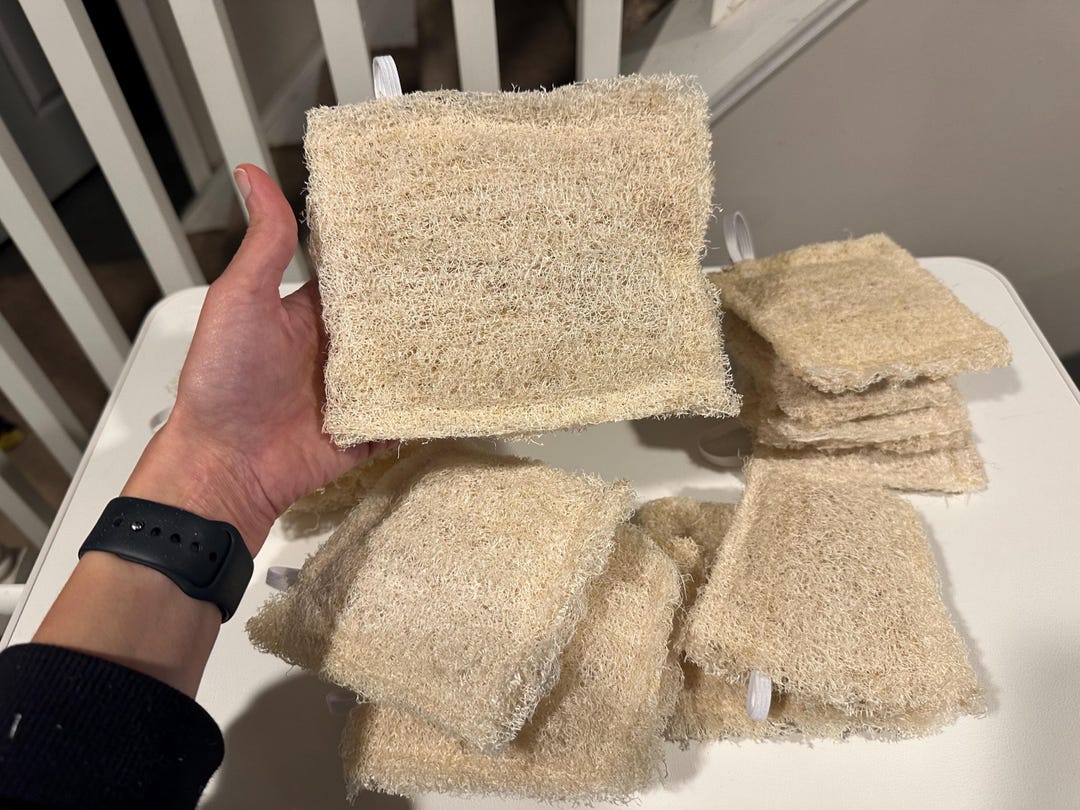 Luffa Bath Sponge - Etsy