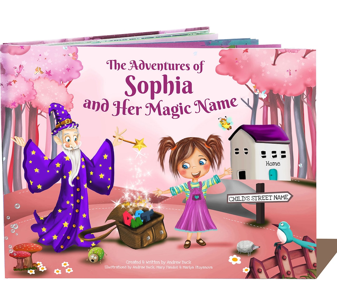 Personalized Book for Girls - A Magical Story Book - A Unique Adventure ...