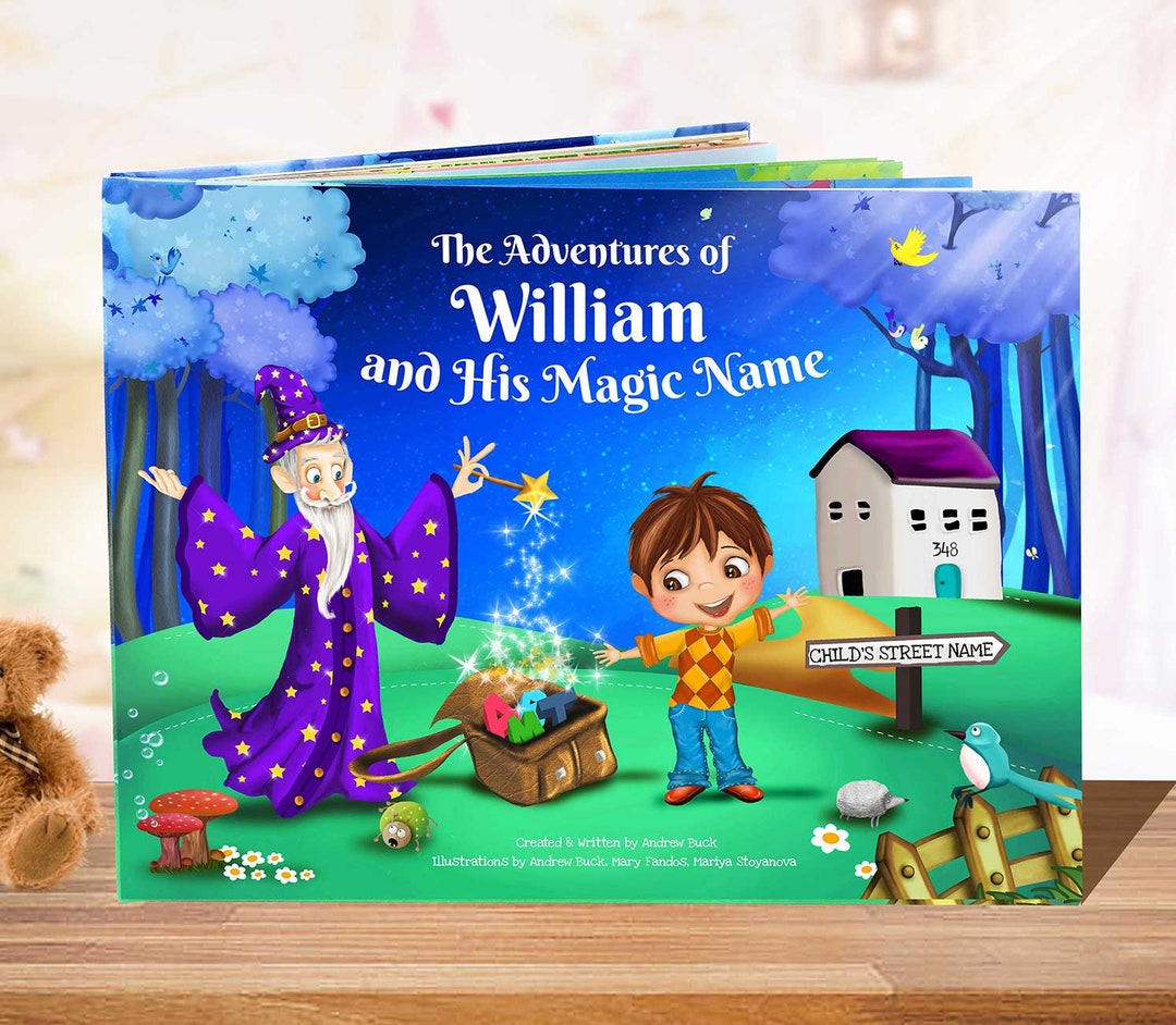Personalised Children's Story Book: Magic Name Adventure Based on Their ...
