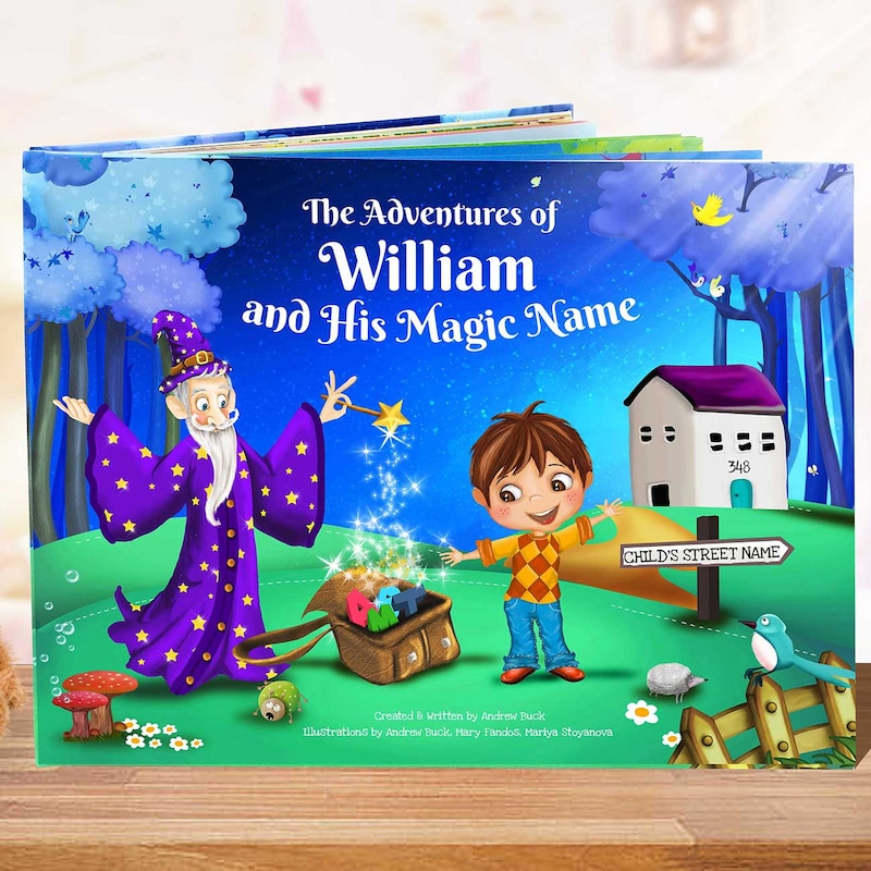 MyMagicNameBook - Etsy