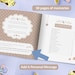 Memory and Milestone Book Personalized for Baby. A Wonderful Book of ...