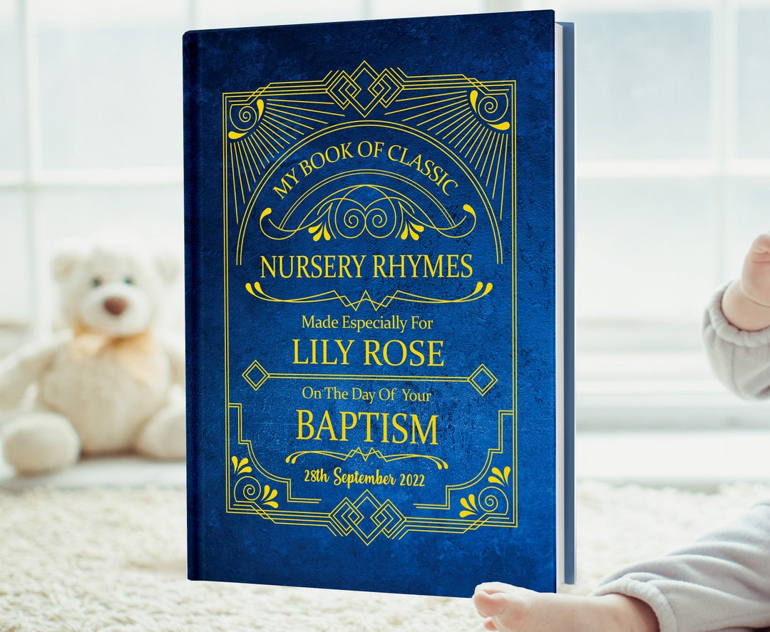 Baptism Gift for Boys or Girls, A Very Unique Personalized Baptism Book ...