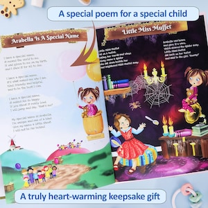 Keepsake Nursery Rhymes Book Personalized for Baby and Toddlers ...