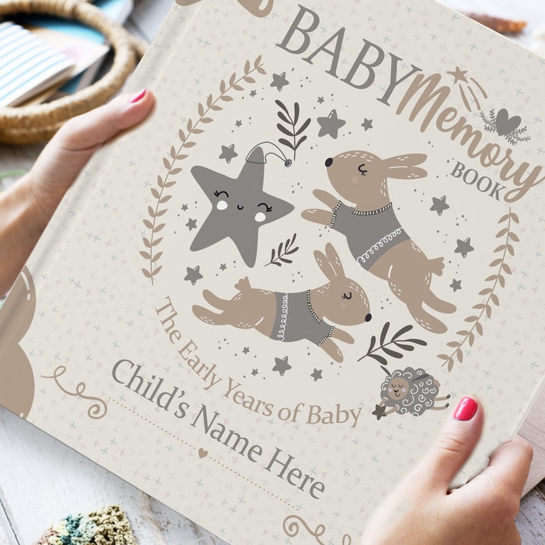 Memory and Milestone Book Personalized for Baby. A Wonderful - Etsy