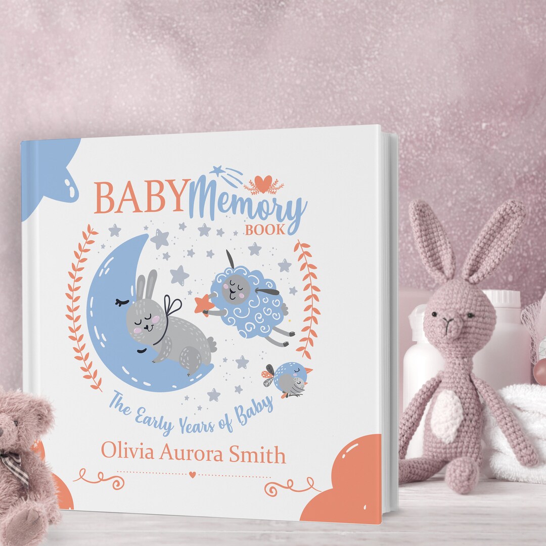 Baby Memory Book Personalized for Mother and Child - A Wonderful Book ...