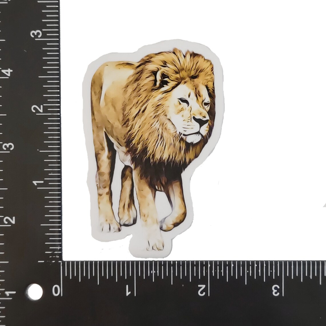 Lion Cut Out Sticker Die Cut Lion Sticker - Etsy