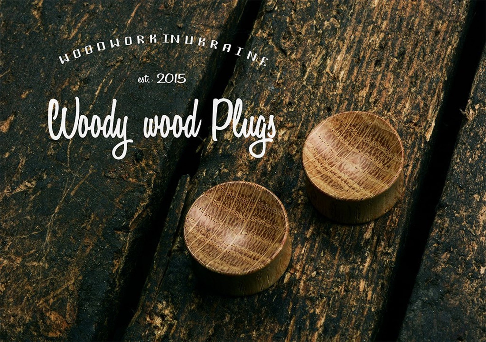 Concave plugs concave ear gauges wooden gauges organic | Etsy