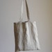 Tote Linen Bag in Melange Linen / School Bag / Linen Shoulder - Etsy