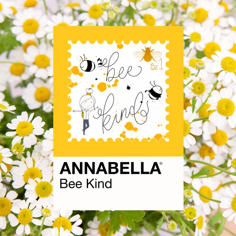 Annabella Pantone Postcard Pack. Happy Mail Postcards. Bee | Etsy
