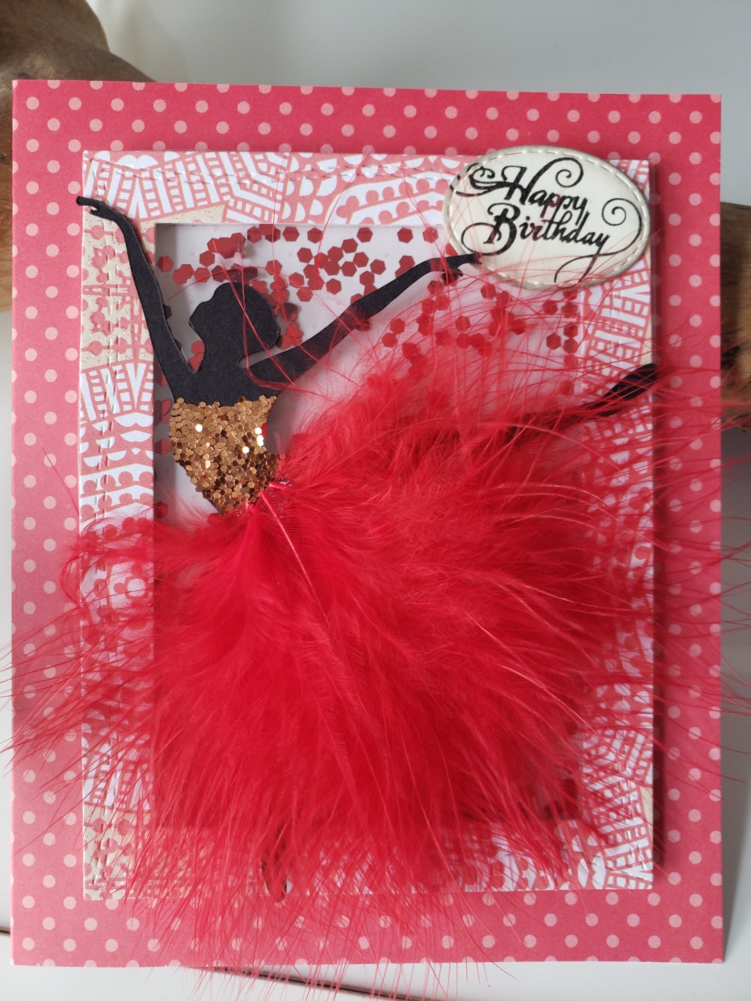 Dancer Card. Birthday Card. Congratulations Card. - Etsy
