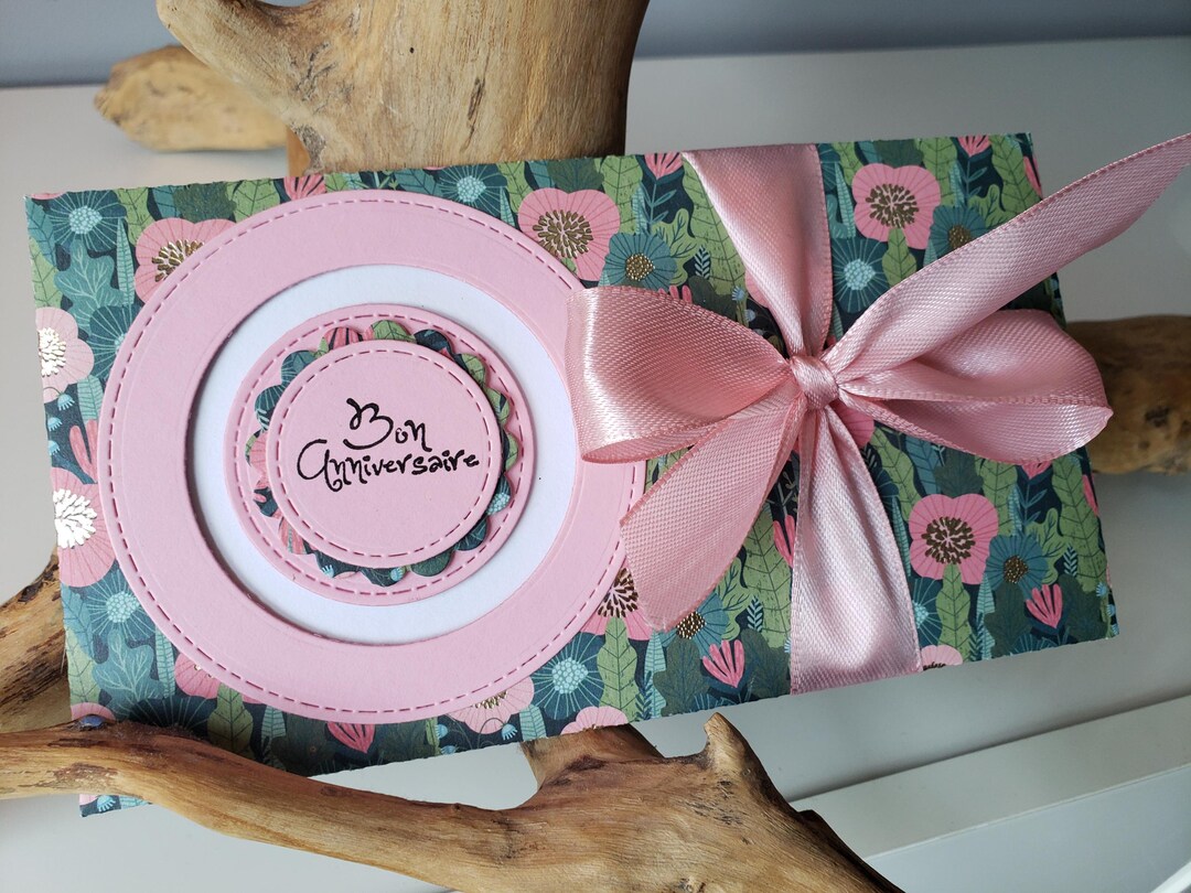 Handmade Birthday Gift Card – Paper Card & Envelope Included, Elegant ...