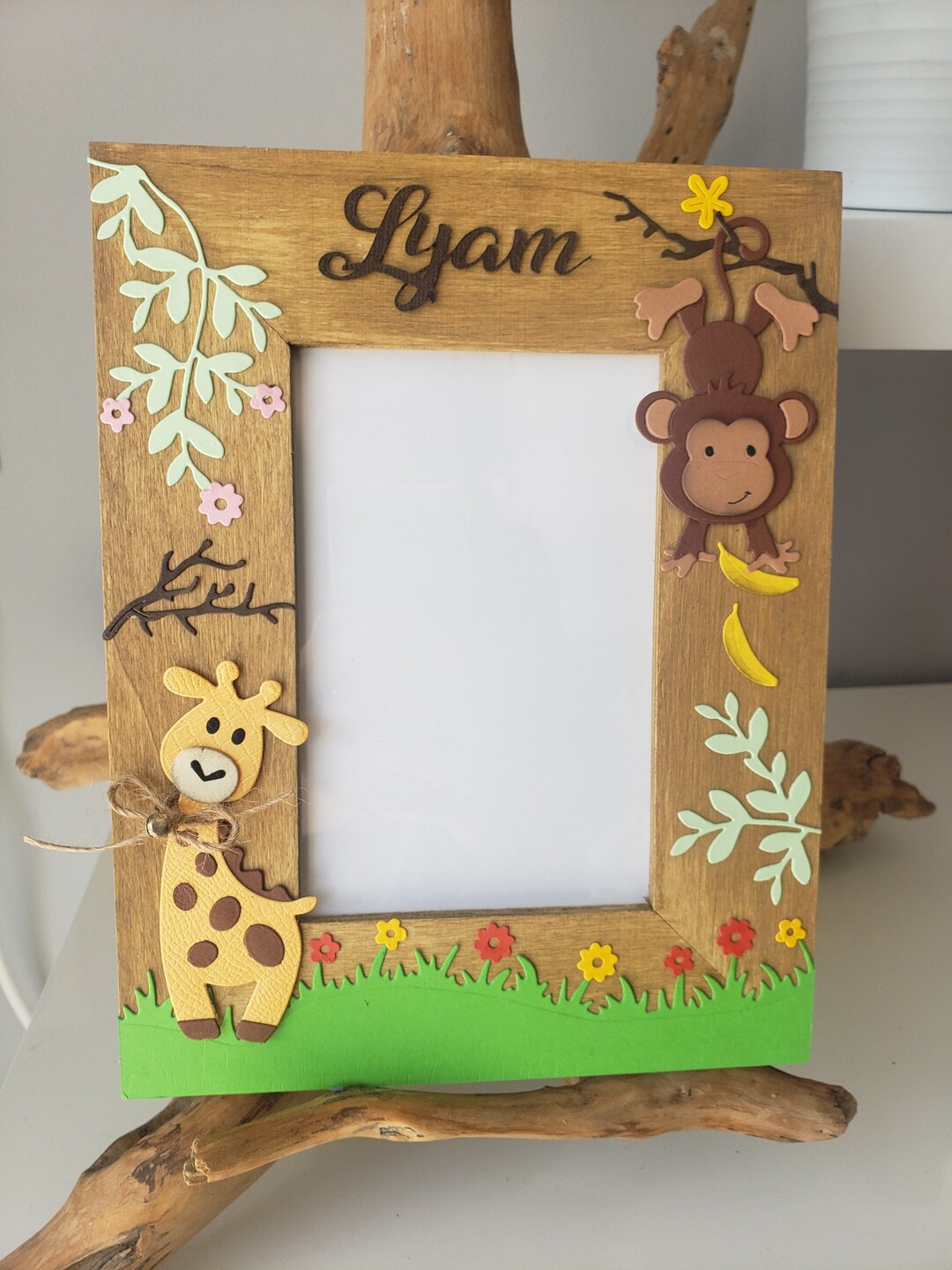 Photo Frame. Child Photo Frame. Birth Gift. Personalized Photo Frame ...