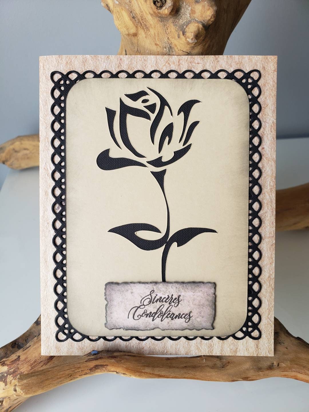 Condolence Card. Mourning Card. Sincere Condolences Card. - Etsy