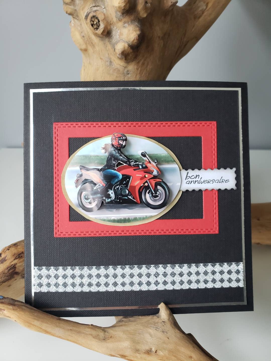 Birthday Card. Motorcycle Card. Motorcycle Birthday Card. - Etsy