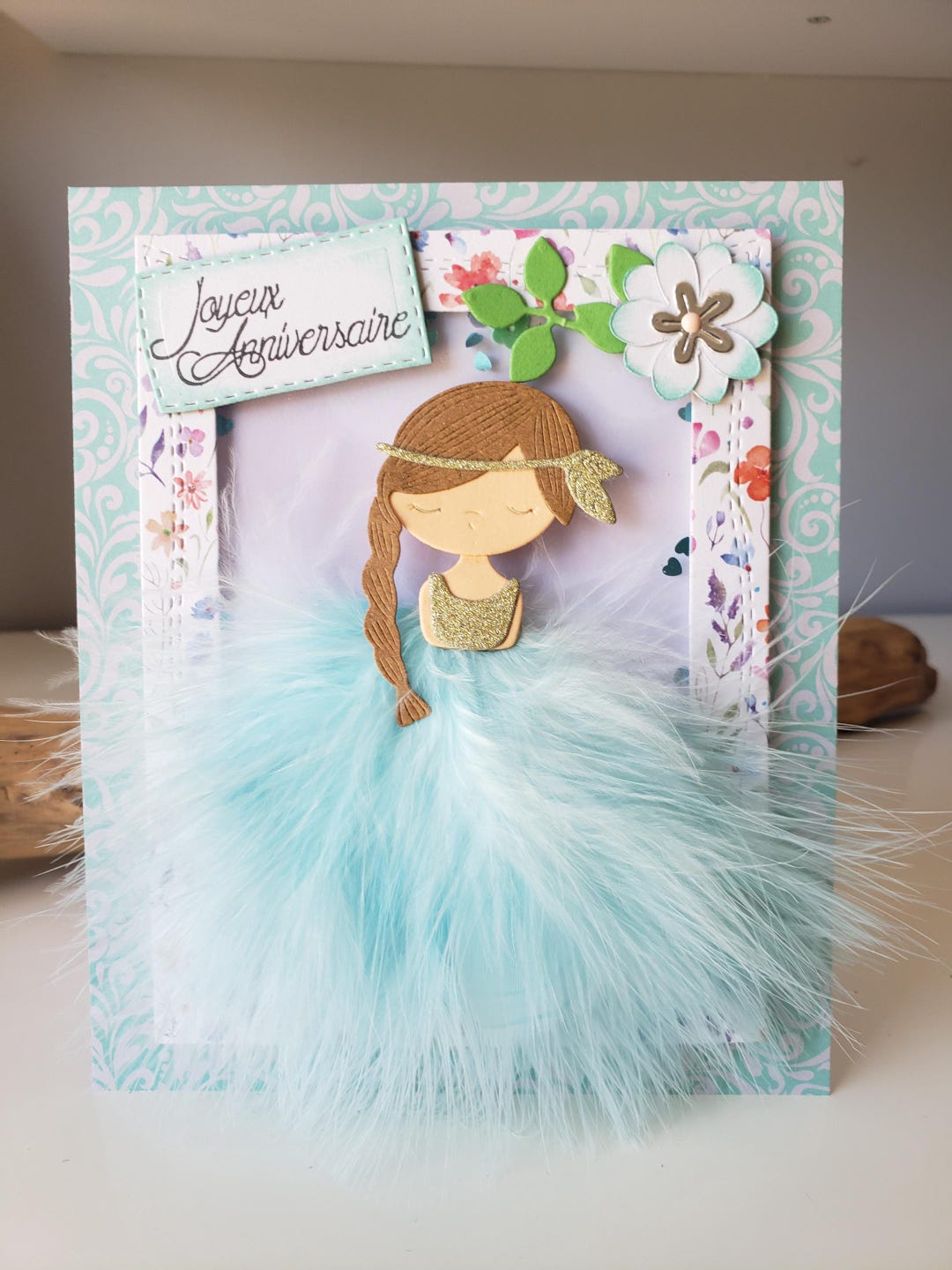 Girl Card. Princess Card. Little Girl Birthday Card. Birthday Card. - Etsy