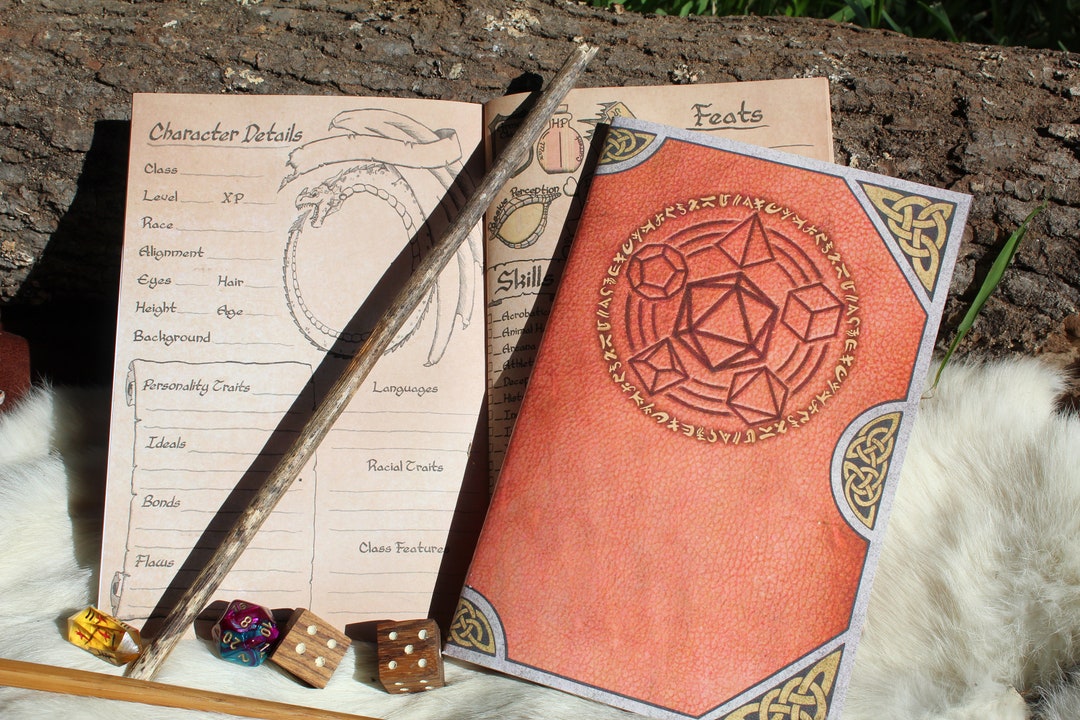 Dnd Character Book - Etsy