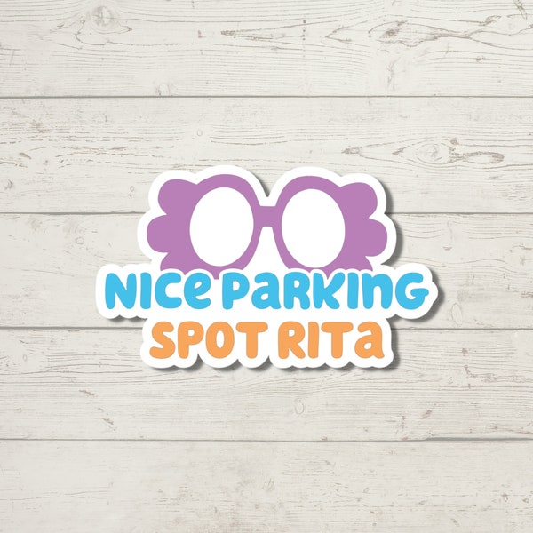 Nice Parking Spot Rita - Etsy