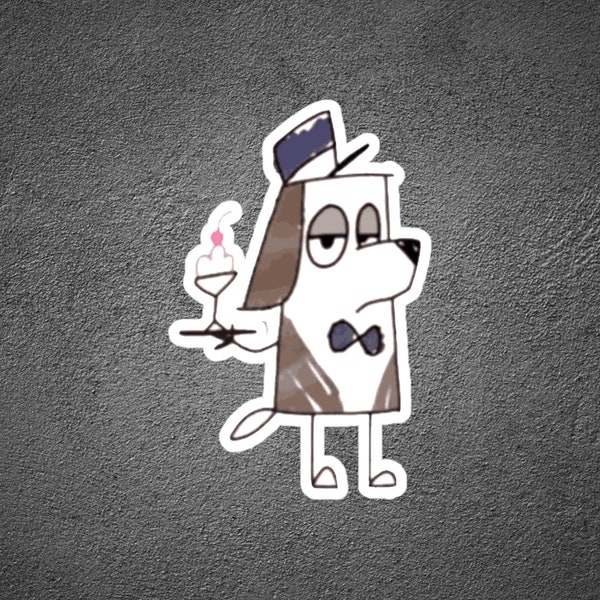 Bluey Jerry Lee Sticker - Etsy