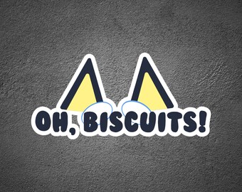 Oh Biscuits Sticker - Etsy