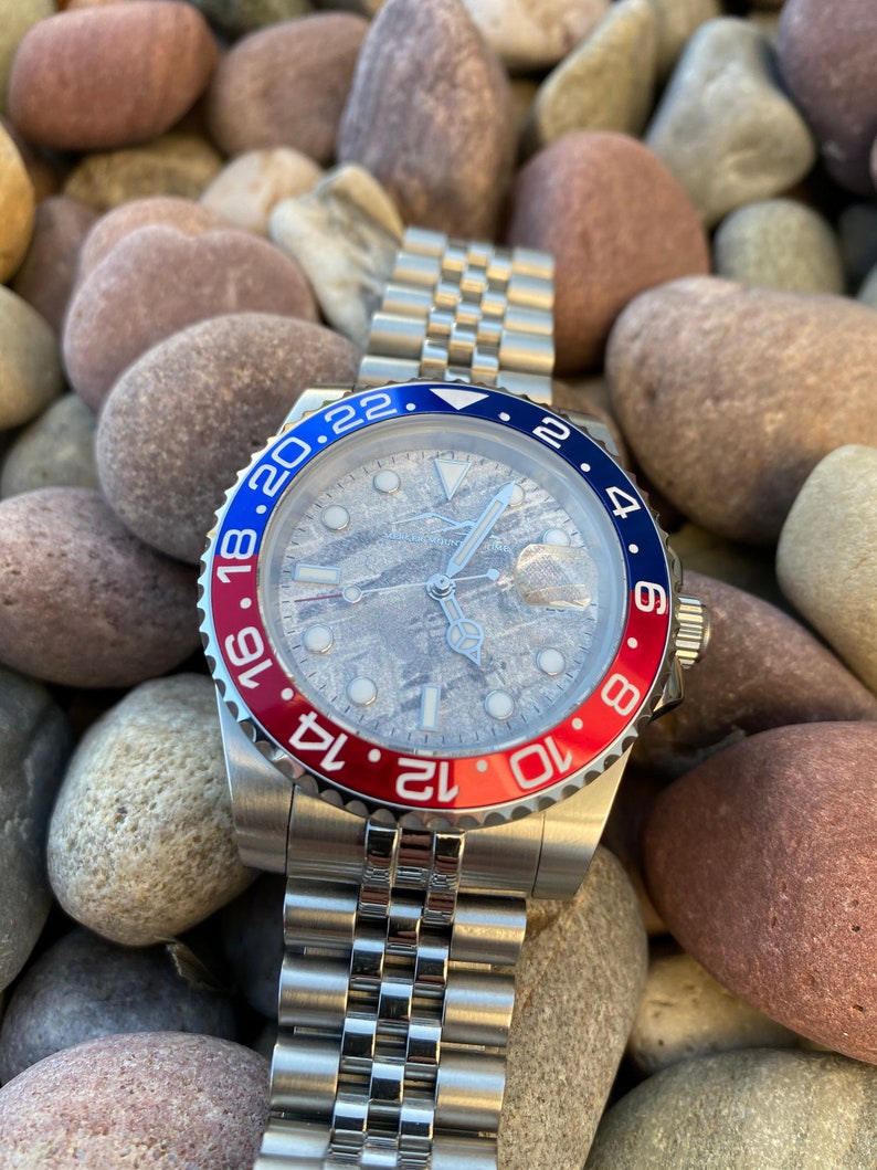 Pepsi Homage Watch//rolex gmt master II//Submariner//snoopy | Etsy