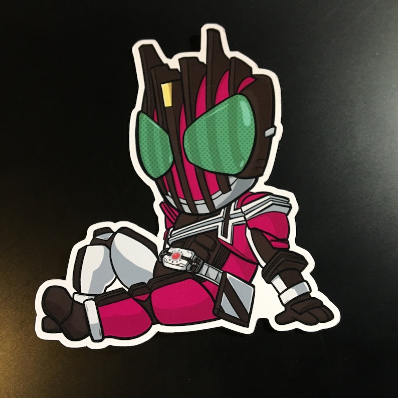Kamen Rider Heisei Era Sticker Set 1 Kuuga Decade Fourze | Etsy Kamen Rider Heisei Era Sticker Set 1 Kuuga Decade Fourze | Etsy
