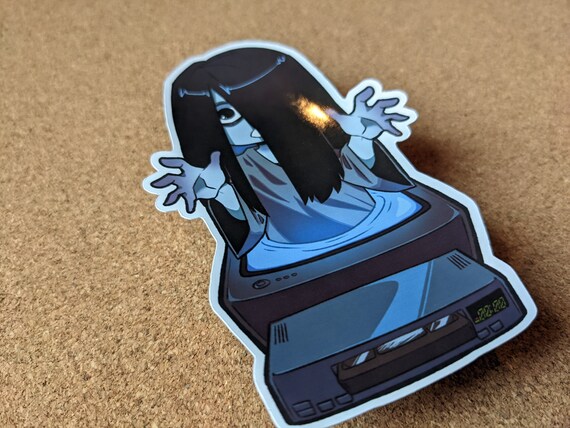 Chibi Sadako V.2-4 inch sticker Decals & Skins Electronics ...