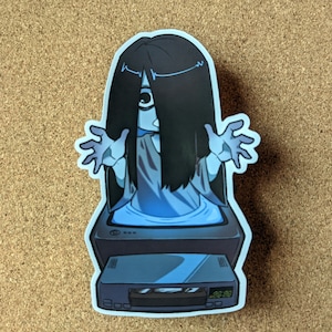 Chibi Sadako the Ring Sticker - Etsy